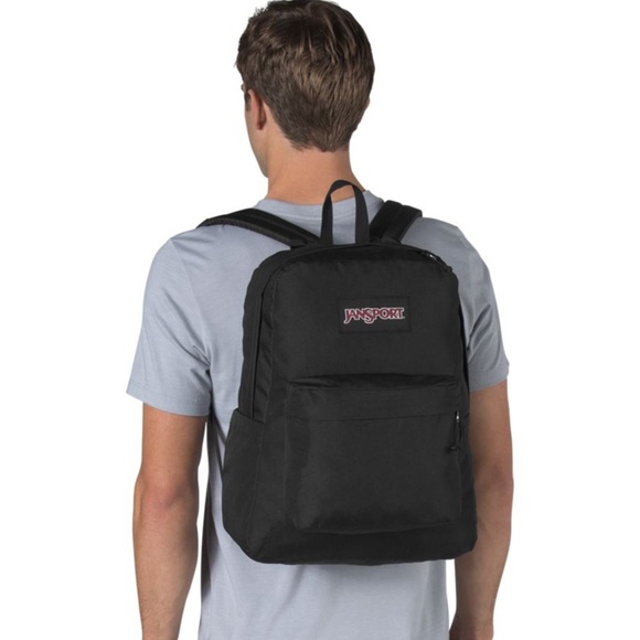 Jansport | Bags | Jansport All Black Superbreak Plus Backpack | Poshmark